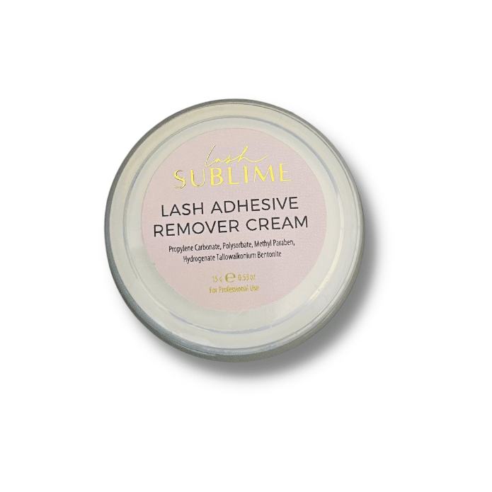 Sublime Lash Cream Remover 15g Green or Pink- Lash Sublime